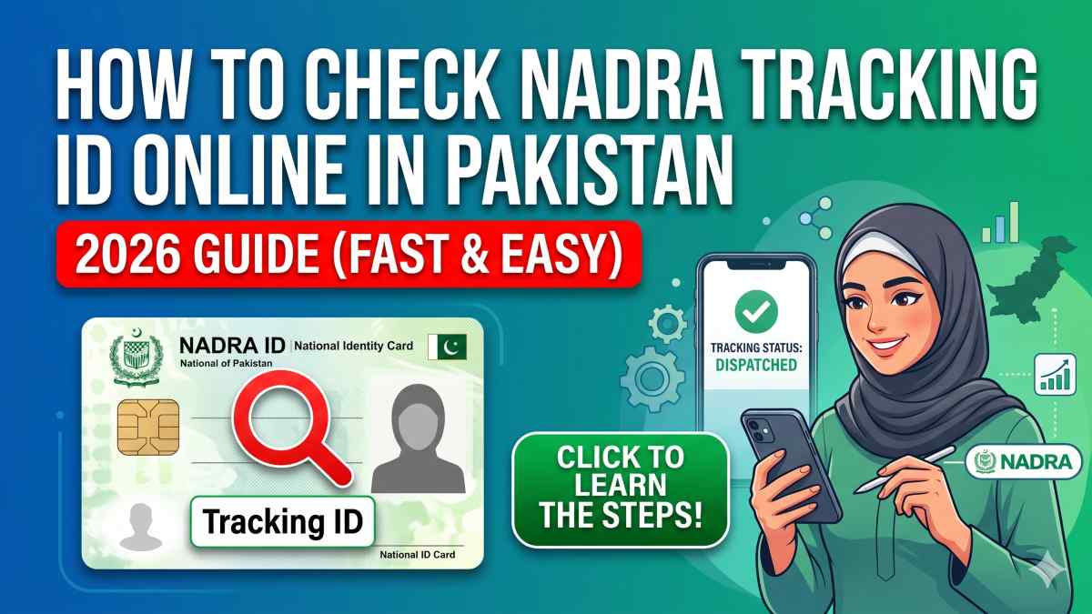 NADRA Tracking ID Check Online – Fast & Easy Method