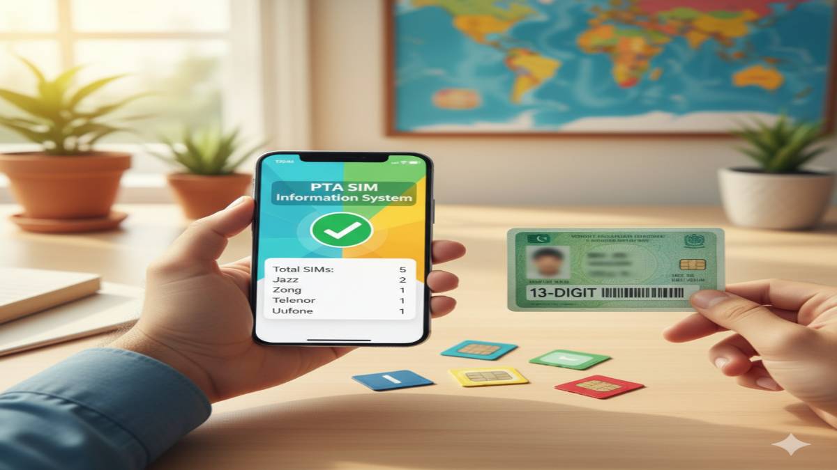 How to Check How Many SIMs Are on My CNIC (PTA Official)