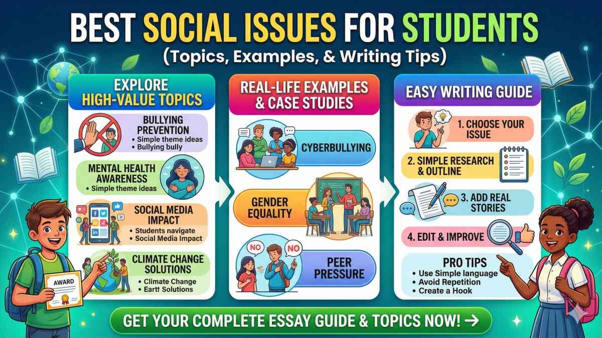 Social Issues for Students (With Topics, Examples & Writing Tips)