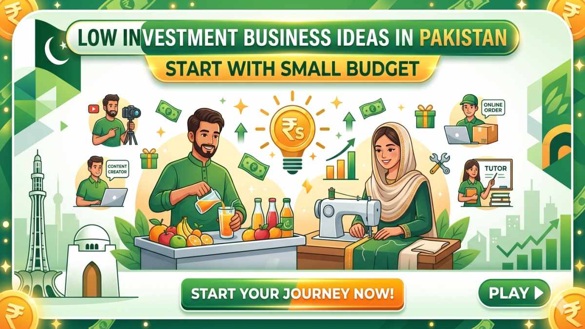 Low Investment Business Ideas Pakistan (2026 Guide)